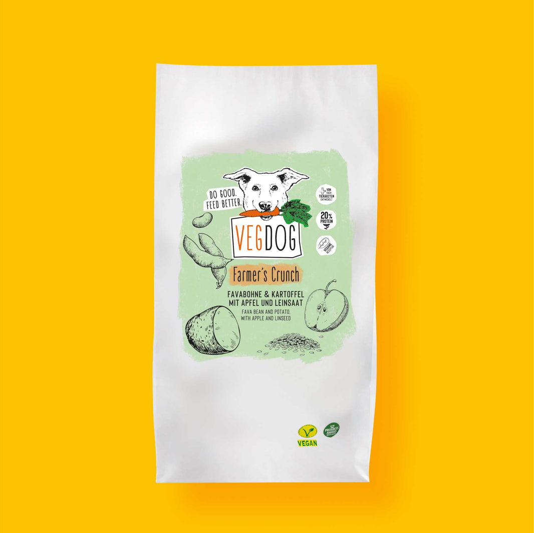 Veterinarian-developed dog nutrition on a plant basis | VEGDOG